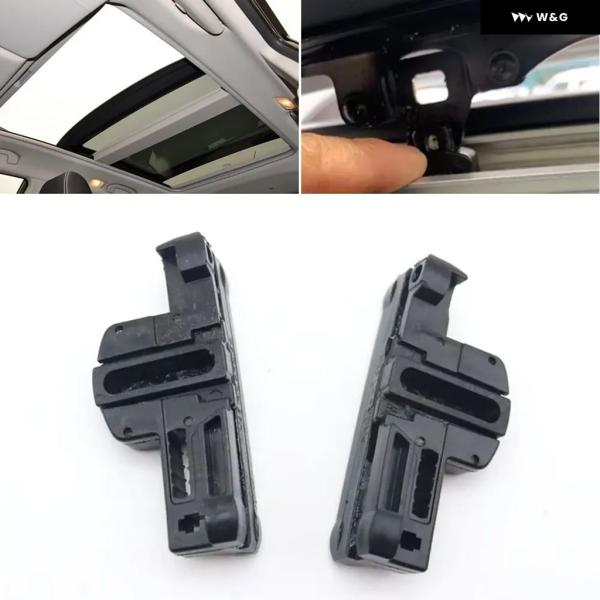1ペア 遮光ガラスレール スライドウェイクリップ 天窓天井 スライダー ブラケット 918062605R ルノー コレオス HY 2008-2016 カスタム パーツ アクセサリーHign-concerned Chemical:NoneCo...
