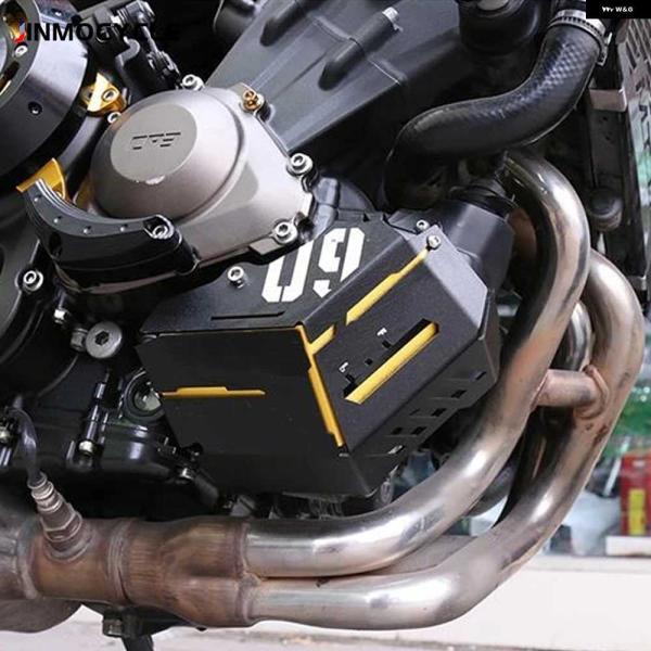 ヤマハ XSR900 XSR 900 2016 - 2025 オートバイ バイク パーツ ラジエーター 水冷タンク リザーバー ベゼル サイド プロテクター カバー ガード カスタム パーツ アクセサリーProtective parts:O...