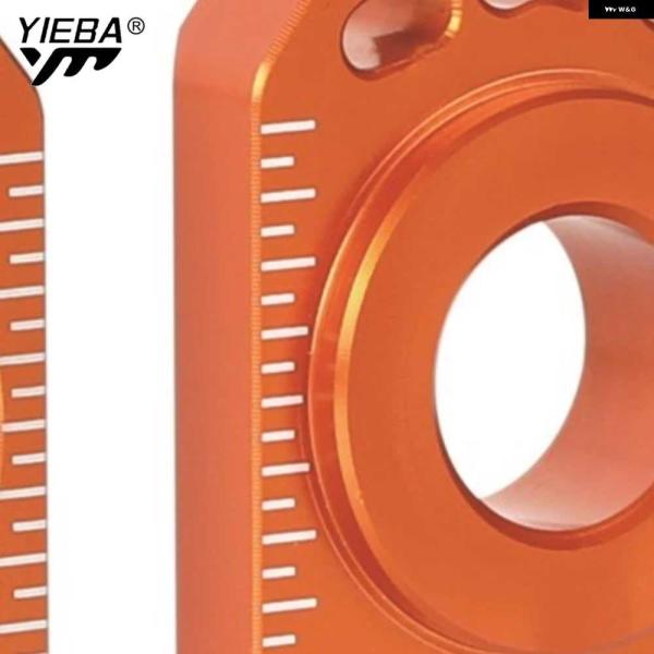 オートバイ バイク チェーン アジャスター アクスルブロック 85 125 150 200 500 505 525 530 SX SXF XC XCF EXC E カスタム パーツ アクセサリーProtective parts:OtherH...