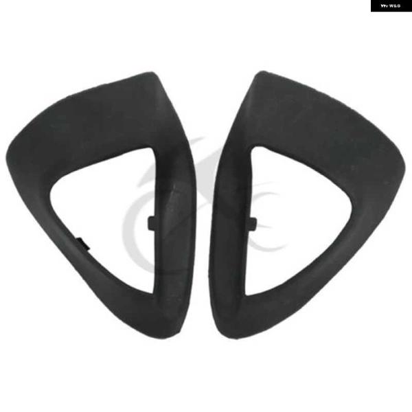 オートバイ バイク インナーバックミラー ラバー ブーツ ホンダ GL1800 ゴールドウイング 2001-2013-17 12 11 10 09 08 07 06 ブラック カスタム パーツ アクセサリーProtective parts:...