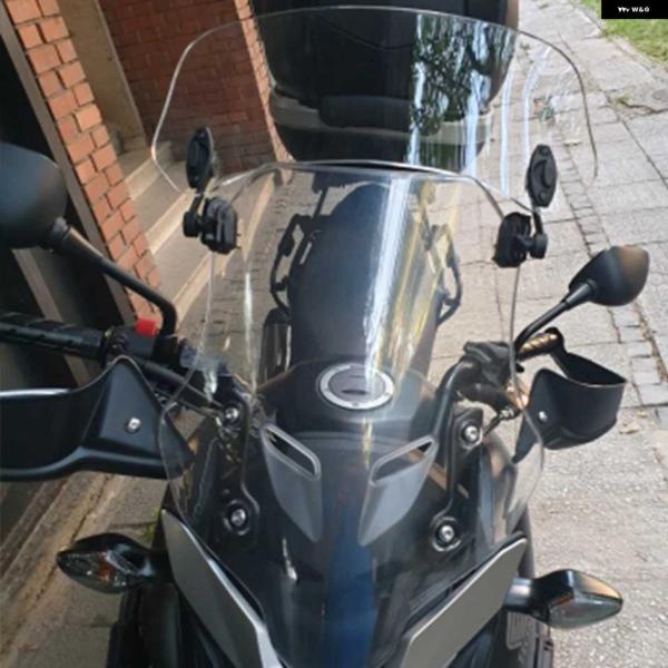 オートバイ バイク フロントガラス 調整式スポイラー ウインドスクリーン デフレクター スズキ バーグマン 650 400 125 200 AN650 AN400 AN125 AN200 カスタム パーツ アクセサリーItem Weight...