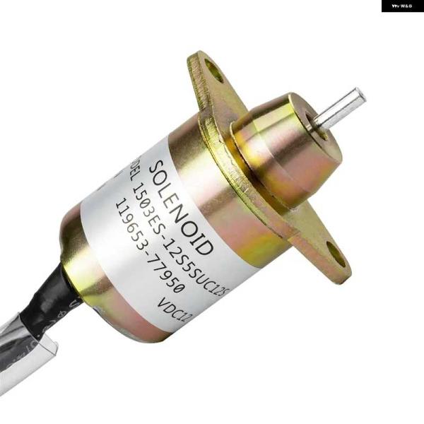 燃料遮断 ソレノイド 12V ヤンマー エンジン タケウチ 1503ES-12S5SUC5S ストップ ソレノイド 部品ナンバー 17594-6001-4 SA4569T SA-4562T カスタム パーツ アクセサリーHign-conce...
