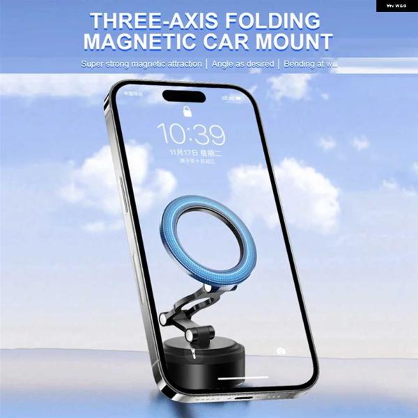 車載電話 ホルダー 真空吸引 折りたたみ 式 回転式 磁気吸着 ブラケット 汎用 ナビゲーション電話 ホルダー カスタム パーツ アクセサリーHign-concerned Chemical:NoneOrigin:Mainland China...