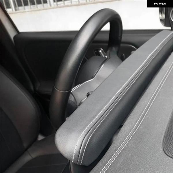 ダッシュナビゲーションシェーディングカバー トリム メルセデス ベンツ EQC/GLB/EQB/EQA/GLA/CLA-A/B クラス 19-24センタースクリーンバイザープレート カスタム パーツ アクセサリーHigh-concerned...