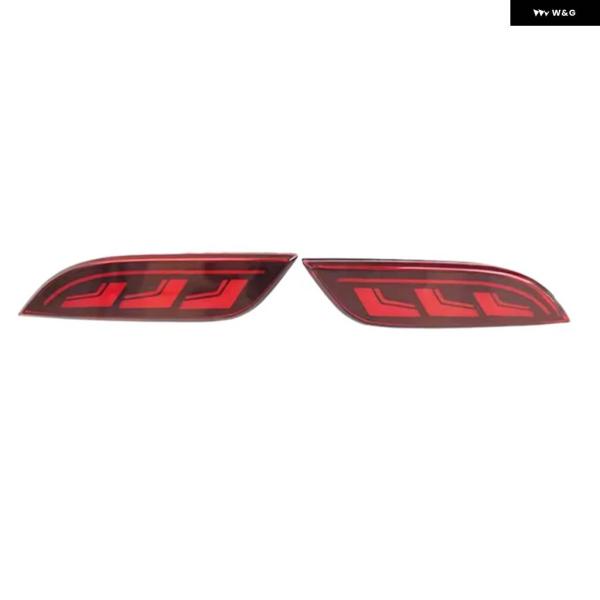 カースパーク 2010-2015 LEDリア バンパー ライト ダイナミックウィンカー ブレーキライト リフレクター ライト カスタム パーツ アクセサリーHigh-concerned chemical:NoneItem Type:Day ...