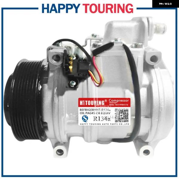 ACコンプレッサー メルセデス S クラス W140 C140 S420 S500 S600 300 TD 447200-6270 A0002302311 A0002341211 A1192300011 A0002300011 カスタム パ...