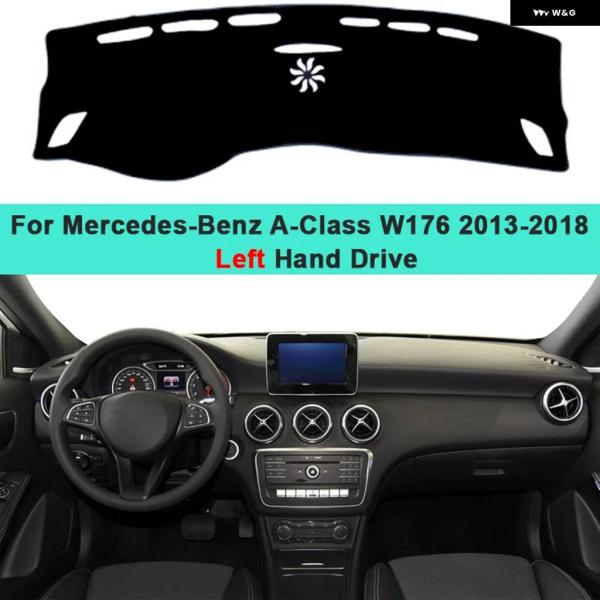 メルセデス ベンツ A クラス W176 2013-18 車インナー ダッシュボード カバー ダッシュマット A クラス A160 A180 A200 A45 カスタム パーツ アクセサリーMercedes Benz A-Class W17...