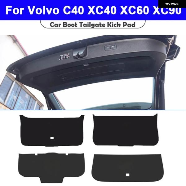 ボルボ C40 XC40 XC60 XC90 車テールゲートマット トランク ライナー カーゴトレイ 防水 リア バンパー プロテクター パッド 滑り止めアクセサリー カスタム パーツ アクセサリーVolvo C40 XC40 XC60 X...