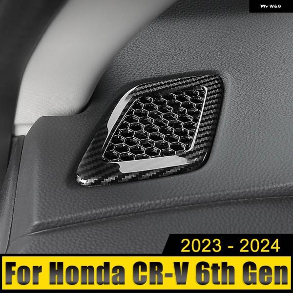 カーアクセサリー ホンダ CR-V CRV 第6世代 2023 2024 2025 ハイブリッド ABS ダッシュボード パネル サイド エアコン ベント アウトレット ステッカー カスタム パーツ アクセサリーCar Accessorie...