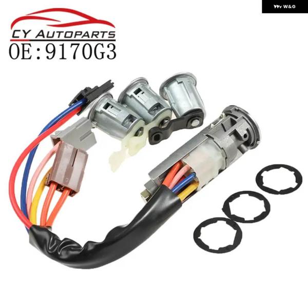 9170G3 252522 左右ドアロック シリンダー イグニッション スイッチ シトロエン ベルリンゴ クサラ ピカソ プジョー パートナー カスタム パーツ アクセサリー9170G3 252522 Left Right Door Loc...