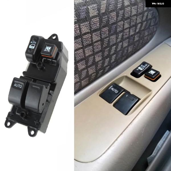 マスターパワーウィンドウリフタースイッチ コントロール ボタン レギュレーター 84820-52090 トヨタ エコー ヴァーソ ヤリス 1999-2005 8482052090 カスタム パーツ アクセサリーMaster Power Wi...