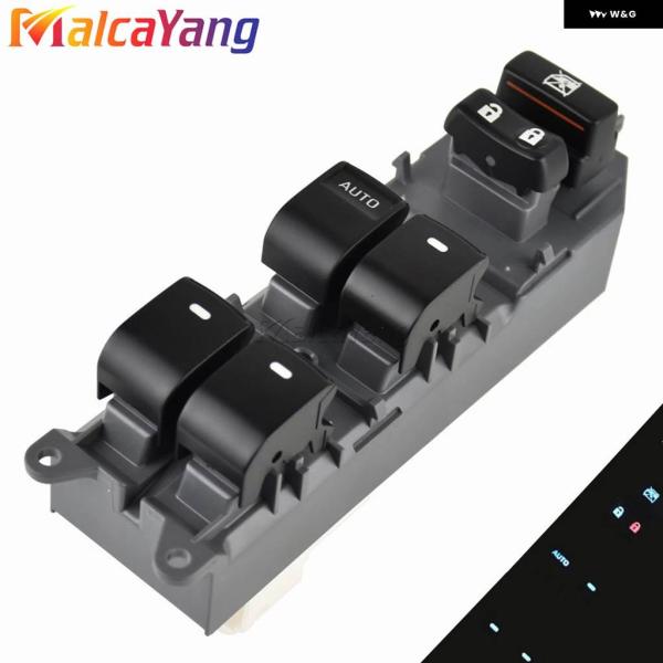 トヨタ ヤリス カムリ タコマ レクサス ハイランダー ランドクルーザー ヴェンザ RAV4 2006-2015年式 LEDライト付きパワーウィンドウスイッチ 84820-06100 カスタム パーツ アクセサリーToyota Yaris ...