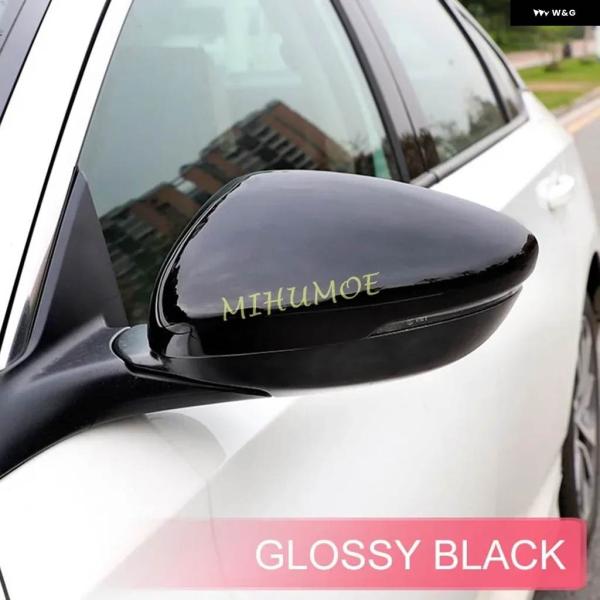 サイドバックミラー カバー プロテクター ホンダ アコード 2018-2025 アクセサリー 光沢ブラック 2個 カスタム パーツ アクセサリー2x Side Rearview Mirror Cover Protector Honda Ac...