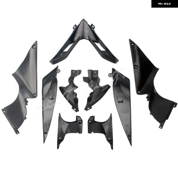 原材料ブラック フェアリング インナーカバー キット リトルピセ ヤマハ R1 2007-2008セパレート未塗装 カスタム パーツ アクセサリーRaw Material Black Fairing Inner Covers kit Lit...