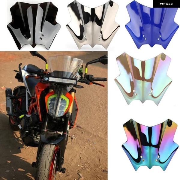 バイク フロントガラス ウィンドスクリーン KTM DUKE 125 200 390 2012-2016 カスタム パーツ アクセサリーMotorcycle Front Windshield Windscreen KTM DUKE 125 ...