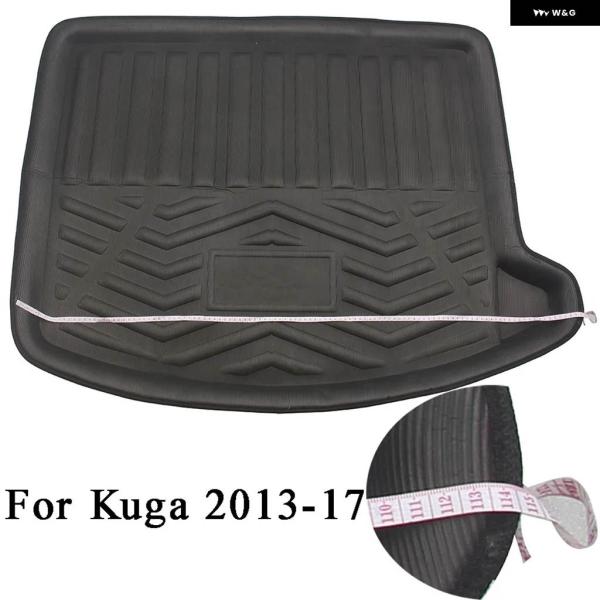 リアカーゴ ブートライナー トランク マット トレイ カーペット フォード クーガ 2013-17 カスタム パーツ アクセサリーRear Cargo Boot Liner Trunk Mat Tray Carpet Ford Kuga 2...