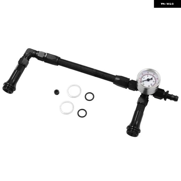 AN6 デュアルフィード キャブレター 編組ナイロン燃料ライン ダブル ポンプ 4150 HOLLEY キャブレター 7/8インチ-20スレッド デュアルフィード カスタム パーツ アクセサリーAbie-AN6 Dual Feed Carb...