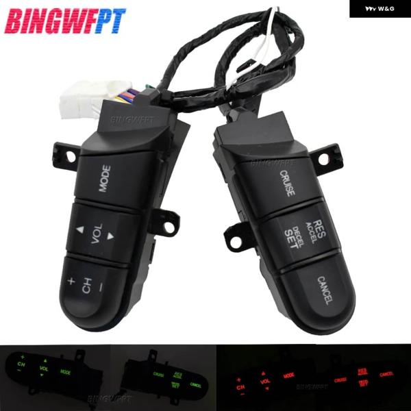 ホンダ 08-13 09-14 シティ 06-11 シビック ステアリングホイール オーディオ コントロール スイッチ/ ボタン 交換キット 36770-SNA-A12 カスタム パーツ アクセサリーHigh-concerned chemi...