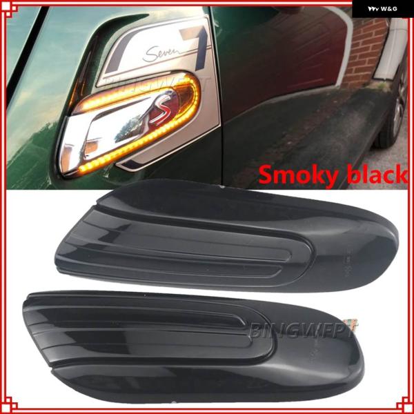 BMW MINI COOPER F55 F56 F57 2014-17 LEDダイナミックサイドマーカーウィンカー インジケーター リピーターライトシーケンシャルブリンカーランプ カスタム パーツ アクセサリーHigh-concerned ...