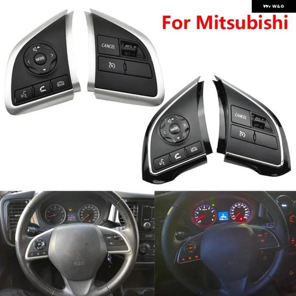 クルーズ コントロール スイッチ ボタン 多機能 ステアリングホイール ボタン スイッチ 三菱 アウトランダー3ASXエクリプスASH カスタム パーツ アクセサリーHigh-concerned chemical:NoneCar Maker...