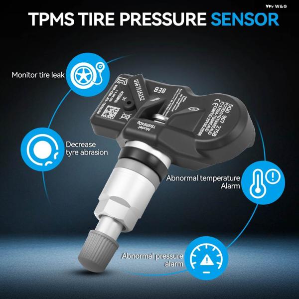 TPMS タイヤ エア圧 モニターセンサー アウディ Q3 Q5 Q7 TT A6 A7 A8 A3 SQ5 VW PASSAT ARTEON TIGUAN GOLF PORSCHE 5Q0907275B 4個 カスタム パーツ アクセサリ...