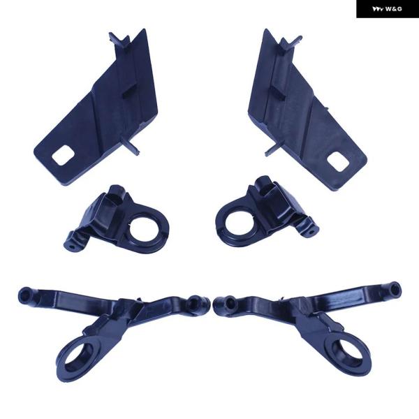 6個 ヘッドライト リペアキット ブラケット リペアパーツ 足固定爪 メルセデス ベンツ M クラス W164 ML300 ML500 ML450 ML350 カスタム パーツ アクセサリーItem Weight:0.1kgItem Hei...