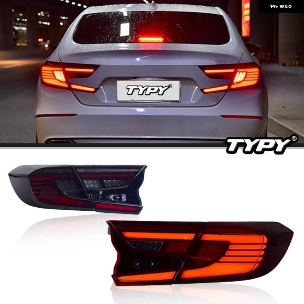 車ライト ホンダ アコード 10TH 2018-2021 テールライト LEDプロジェクターテールランプ デイタイム ランニングライト 自動車アクセサリー カスタム パーツ アクセサリーHigh-concerned chemical:Non...