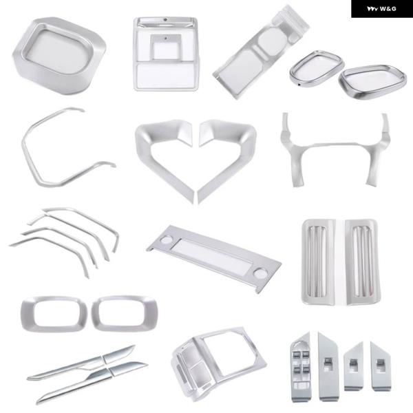 ランドローバー レンジローバー イヴォーク 2012-2018 ABS クローム インテリア キット ダッシュボード センター コンソール ギア シフト パネル カバー トリム ステッカー カスタム パーツ アクセサリーHigh-conce...