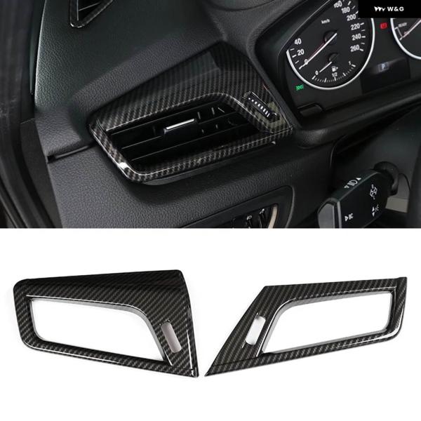 車側 エアコン 吹き出し口 フレーム トリム カバー ステッカー アクセサリー BMW 2シリーズ アクティブツアラー F45 F46 218I 2015-2018 カスタム パーツ アクセサリーHigh-concerned chemica...