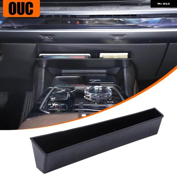 ブラック 車 セントラル コントロール 収納 ボックス コンテナ ホルダー トレイ BMW 7シリーズ G70 2023 2024 2025 内装アクセサリー カスタム パーツ アクセサリーHigh-concerned chemical:N...