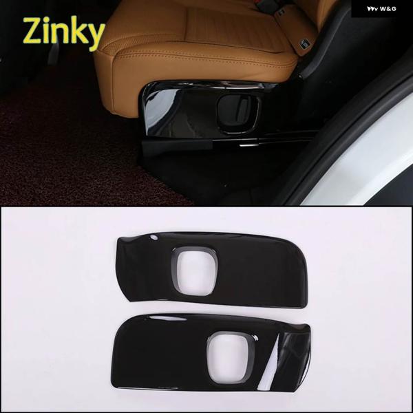 ABSレジン ブラック 2列目シート調整 装飾 カバー ランドローバー ディスカバリー5 レンジローバー ヴェラール/スポーツ 2017-2021 カスタム パーツ アクセサリーHigh-concerned chemical:NoneBra...