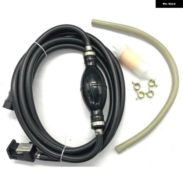 燃料ラインホース 5/16インチ ホースバーブ ゴム製 船外機 ボートモーター 燃料タンク コネクタセット ヤマハ /マリナー/ジョンソン 4 CV-200 CV カスタム パーツ アクセサリーHigh-concerned chemical...