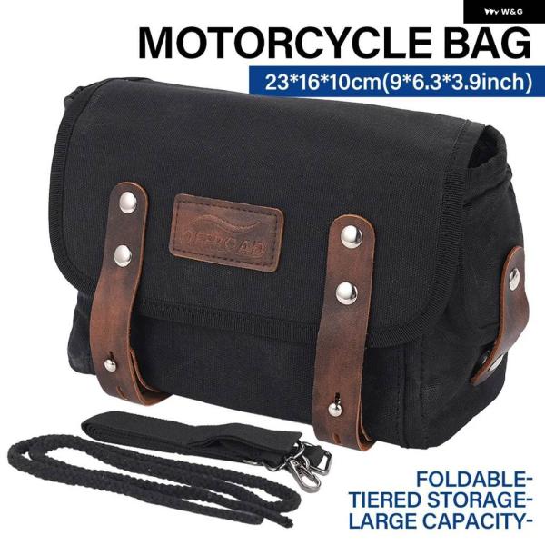 バイク レトロキャンバス サドルバッグ 工具 収納 バッグ マルチポケット 収納 バッグ フロントバック左右に設置 カスタム パーツ アクセサリーHigh-concerned chemical:NoneOrigin:Mainland Chi...