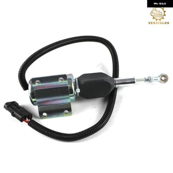 12V シャットダウン ソレノイド 3930235 SA-4348-12 カミンズ 6C 8.3L エンジン ストップ燃料カットオフ バルブ 交換部品 カスタム パーツ アクセサリーHigh-concerned chemical:NoneO...