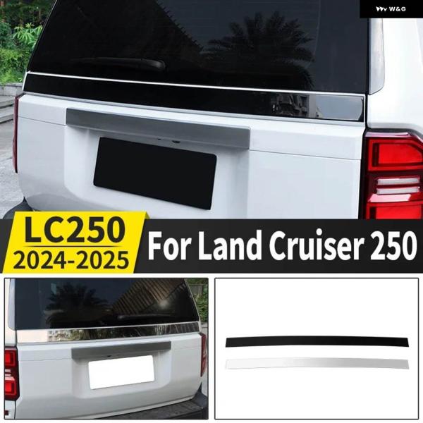 トヨタ ランドクルーザー 250 プラド LC250 2024 2025 ステンレス テールゲート 装飾 ストリップ 外装 スタイリング トリム カスタム パーツ アクセサリーHigh-concerned chemical:NoneOrig...
