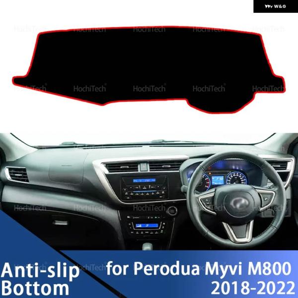 PERODUA MYVI M800 2018 - 22 アクセサリー ダッシュボード サンシェード カーペット ダッシュボード カバー パッド カスタム パーツ アクセサリーHigh-concerned chemical:NoneFloor...