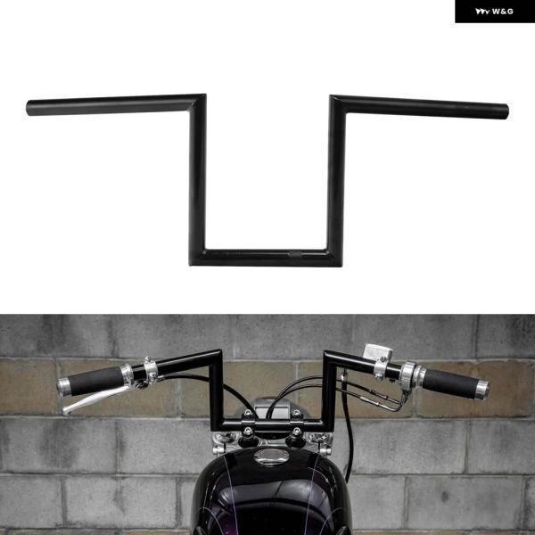 1インチZバー 10インチライズ ハンドルバー ハーレー ヘリテージ ソフテイル ダイナ チョッパー バイク カスタム パーツ アクセサリーHigh-concerned chemical:NoneMotobike Make:HARLEY-D...