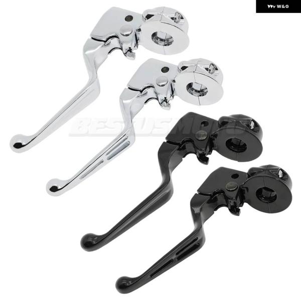 バイク クラッチ レバー マウント ブラケット 付き ハーレー ダイナ スーパーグライド ツーリング ソフテイル スポーツスター 883 1200 ファットボブ ワイドグライド カスタム パーツ アクセサリーHigh-concerned c...