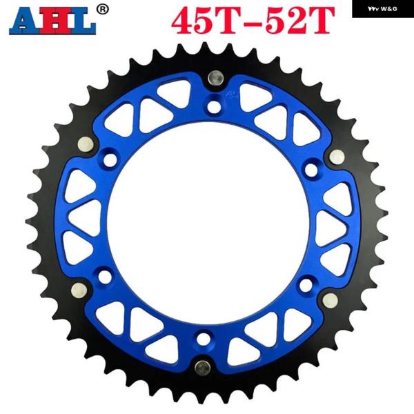オートバイ 45T - 52T リア スプロケット ホンダ CRF250L 2012-2014 XR250R 1990-1995 CRF250M 2013-2014 XR600R 1991-2000 CREF450X カスタム パーツ アク...