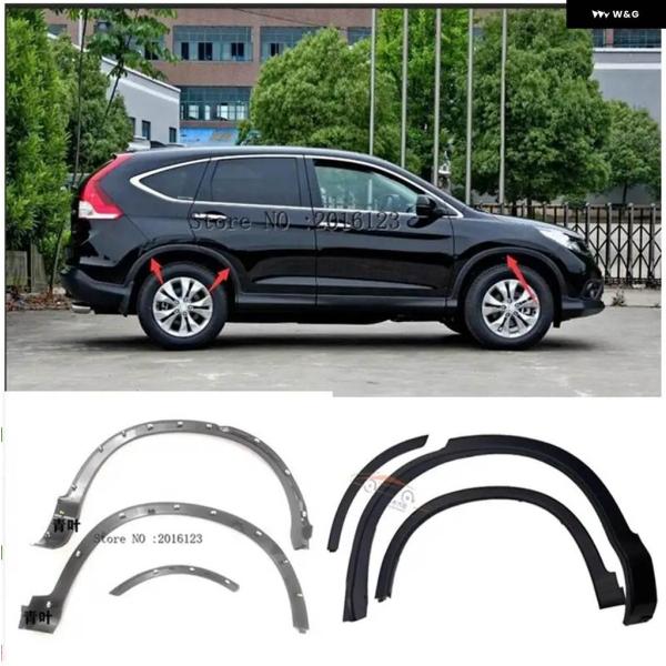 2012年2016年 ホンダ CRVホイールアーチ トリム 前後 バンパー リーフ トリム パネル 自動車用ホイールアイブロウアンチインサージョン カスタム パーツ アクセサリーSpecial Features:1Item Weight:1...