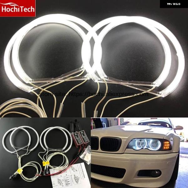 CCFL ANGEL EYES KIT WARM WHITE RING 131MM*4 BMW E36 E38 E39 E46 プロジェクター付き カスタム パーツ アクセサリーHigh-concerned chemical:NoneVol...