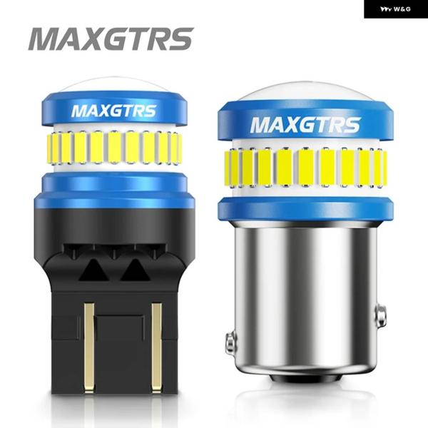 2X LED T20 1157 BAY15D P21/5W LED 7443 SRCK W21/5W 4014 LED バルスB 車灯 ウィンカー ブレーキ バック テールランプ オート 1200LM 12V カスタム パーツ アクセサリー...