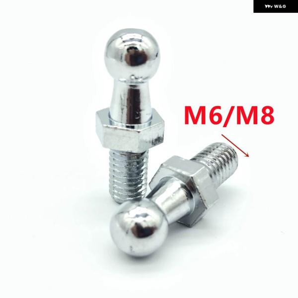 210MM M8 M6 ブーツ ボンネット ガスストラット エンドフィッティング コネクター ボールスクリュー ボルトピン ジョイント バルブ スプリング リフト サポート カスタム パーツ アクセサリーOther Part Number:...