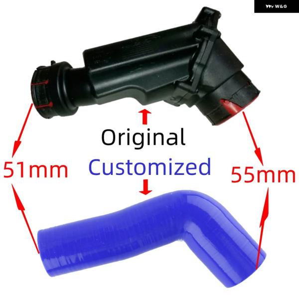 2001-2015 ボルボ V70 S60 S80 XC90 XC70 D5 2.4D シリコンターボ レゾネーターホース チューブ パイプ キット 部品ナンバー 30740896 カスタム パーツ アクセサリーHigh-concerned...