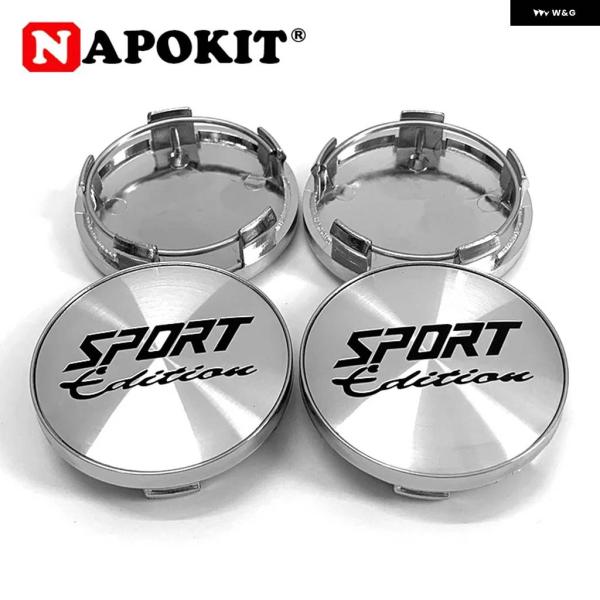 4PC S 58MM スポーツリム 車 ホイールセンターキャップ プロトン GEN2 ペルソナ エクソラ プレヴェ BLM ウィラ イスワラ エンケイ リムハブキャップ ダストプーフカバー カスタム パーツ アクセサリーHigh-conce...