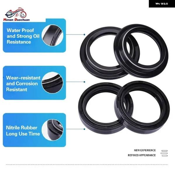 454X11 バイク フロントフォーク オイルシール 41 54 ダストシール ホンダ CBR400F CBR400 CBR400RR NC29 ガルアーム RVF400 NC35 RVF CBR 400 カスタム パーツ アクセサリーHi...