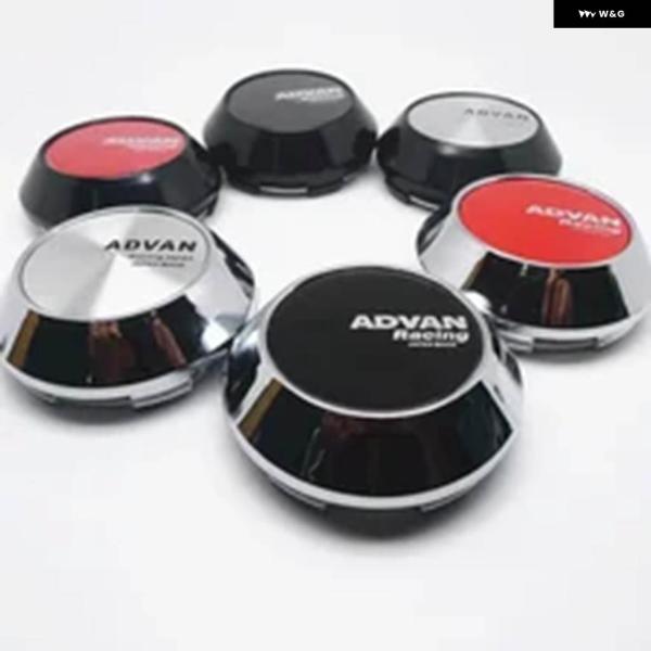 4個 68MM アドバンレーシングホイールセンターキャップ ハブカーリム カバー ハブキャップ スタイリング カスタム パーツ アクセサリーHigh-concerned chemical:Noneis_customized:YesOrigi...
