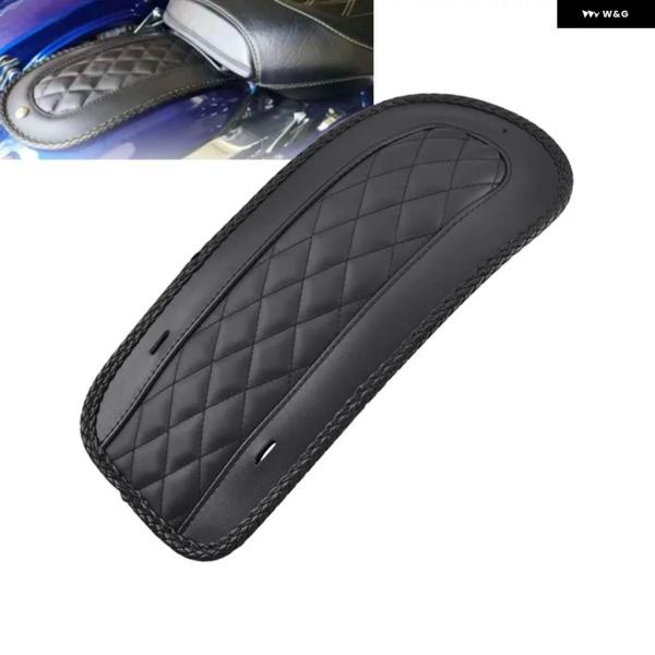 バイク用レザー ダイヤモンド リアフェンダー ビブカバー ハーレー ツーリング エレクトラグライド ロードキング FLHT FLTR FLHX 2008-2018 カスタム パーツ アクセサリーProtective parts:OtherH...