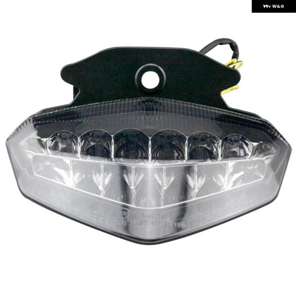 バイクテールライト 一体型LEDウィンカー DUCATI HYPERMOTARD 1100 EVO 2009 - 12 スモーク カスタム パーツ アクセサリーBattery Included:NoHigh-concerned chemic...