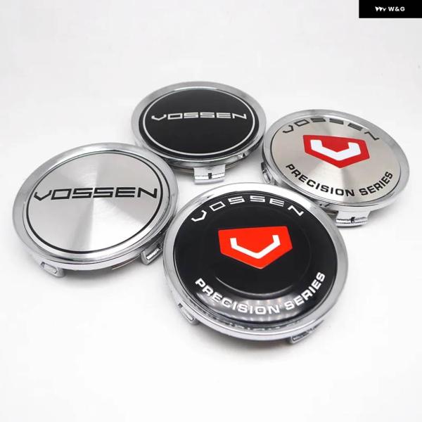 4個 75MM VOSSEN ホイールセンターキャップ ハブ カーリム カバー ハブキャップ スタイリング カスタム パーツ アクセサリーHigh-concerned chemical:Noneis_customized:YesOrigin...